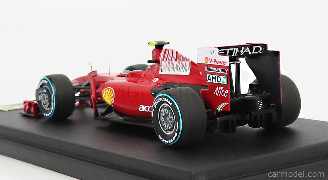 TAMEO TMK386 Scale 1/43 | FERRARI F1 F60 N 4 WINNER BELGIUM GP 2009 ...