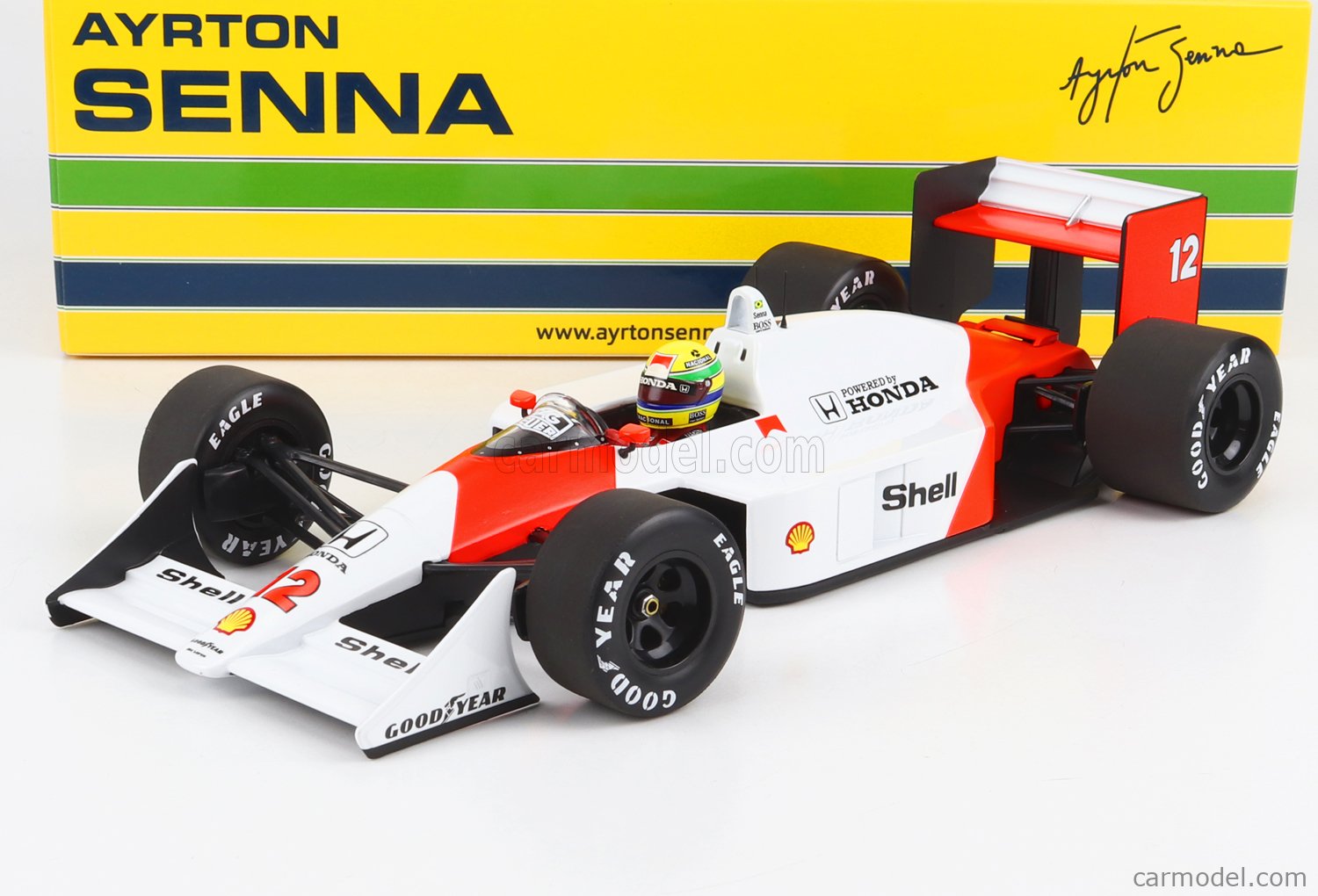 MINICHAMPS 540881812 Scale 1/18 | McLAREN F1 HONDA MP4/4 N 12 WORLD ...