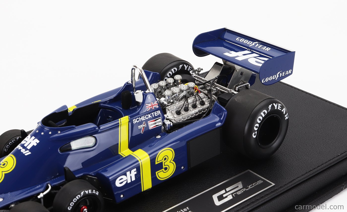 GP-REPLICAS GP089C Scale 1/18 | TYRRELL F1 P34 ELF 6 WHEELS N 3 2nd ...
