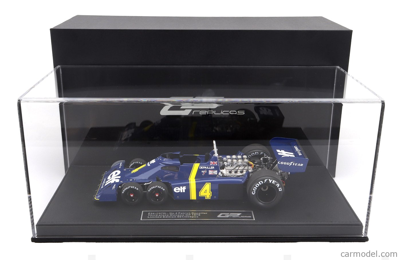 GP-REPLICAS GP089D Scale 1/18 | TYRRELL F1 P34 ELF 6 WHEELS N 4 3rd ...