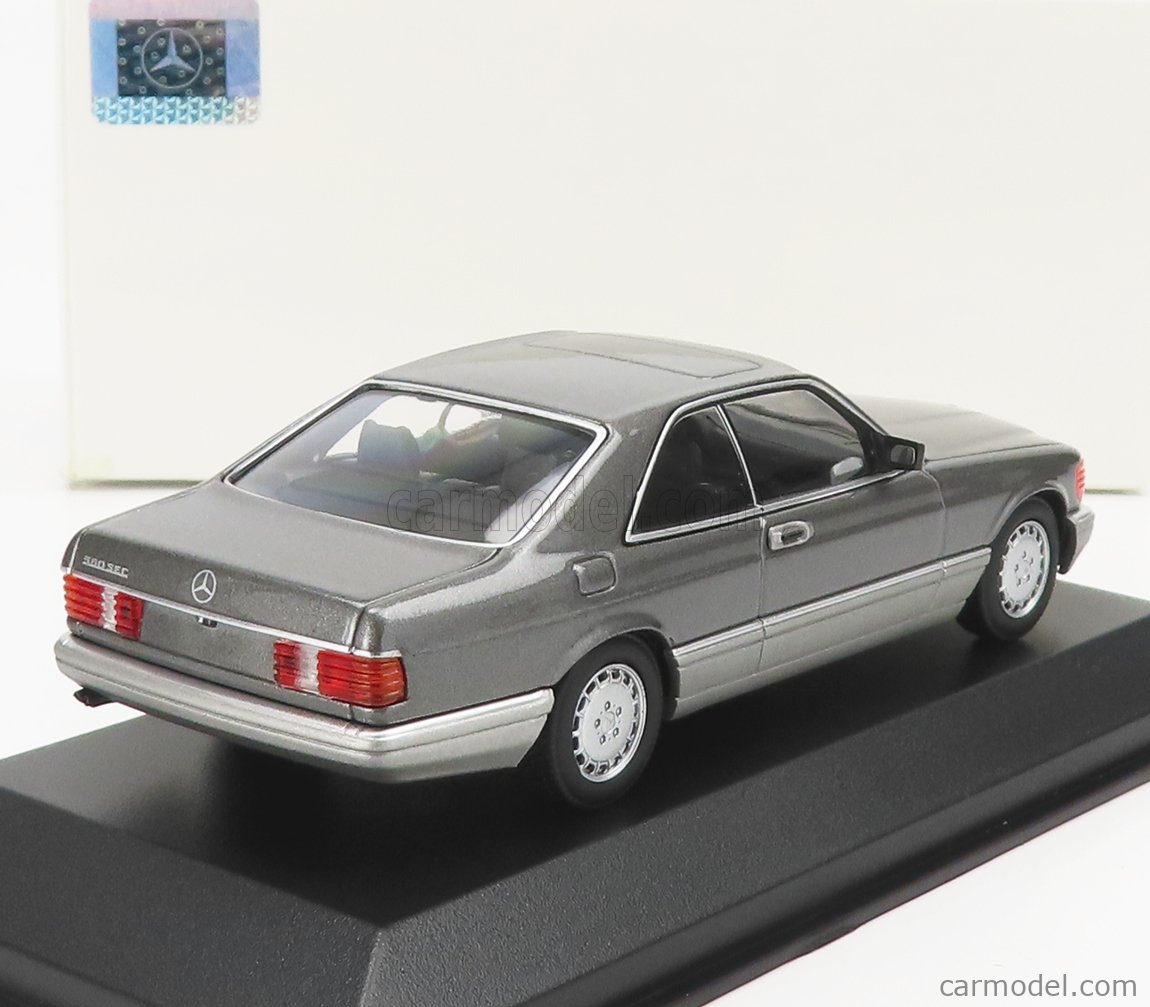 MINICHAMPS 943035123 Scale 1/43 | MERCEDES BENZ S-CLASS 560SEC (W126 ...