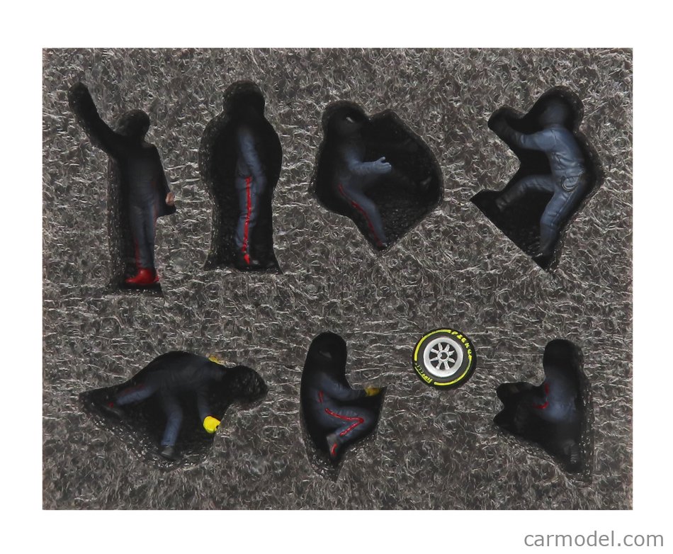 AMERICAN DIORAMA 38390 Scale 1/43 | FIGURES F1 SET 2 2022 - DIORAMA PIT ...