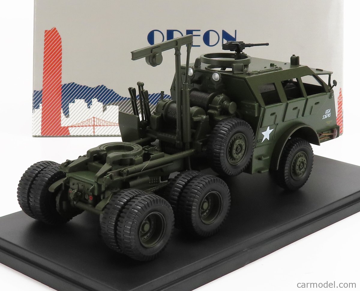 ODEON ODEON122M Scale 1/43 | PACIFIC TANK M26 USA TRACTOR TRUCK 3-ASSI ...