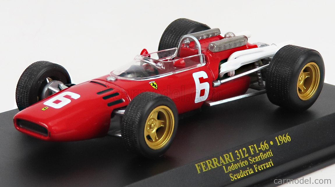 EDICOLA FERF1FABC065 Scala 1/43 | FERRARI F1 312 F1-66 TEAM SCUDERIA ...