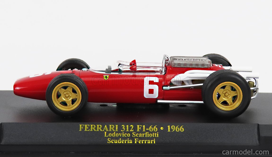 EDICOLA FERF1FABC065 Scala 1/43 | FERRARI F1 312 F1-66 TEAM SCUDERIA ...