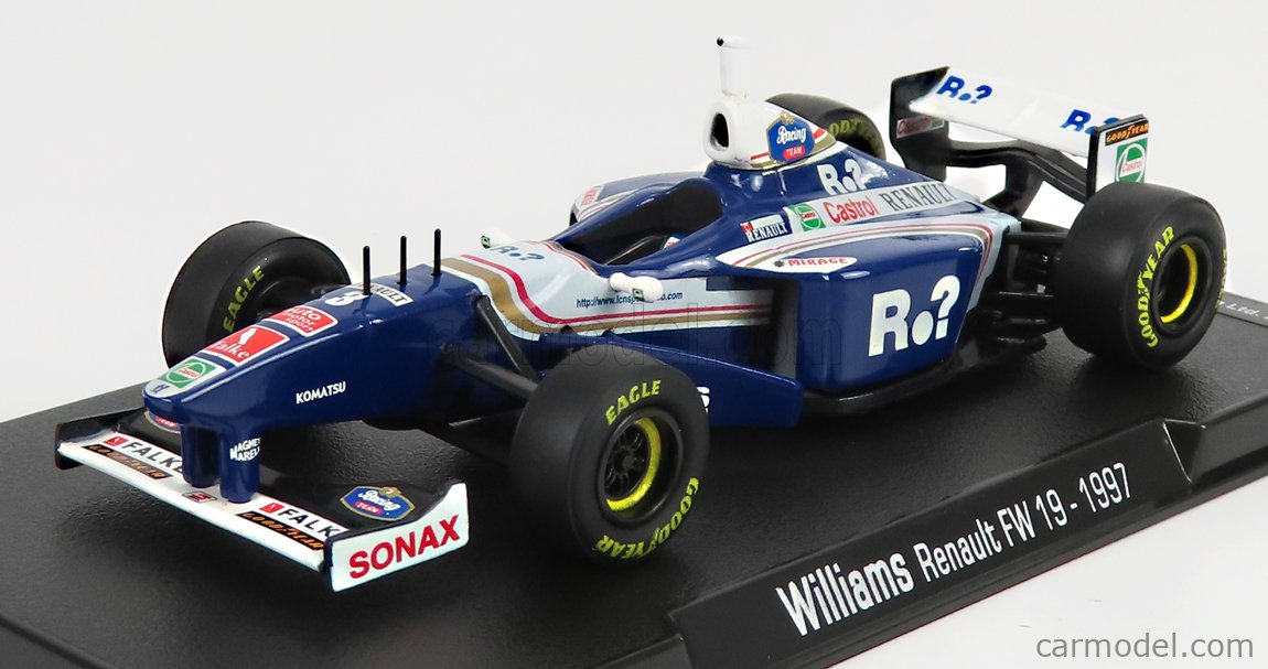 EDICOLA F1COL004 Scala 1/43 | WILLIAMS F1 FW19 N 3 WORLD CHAMPION ...