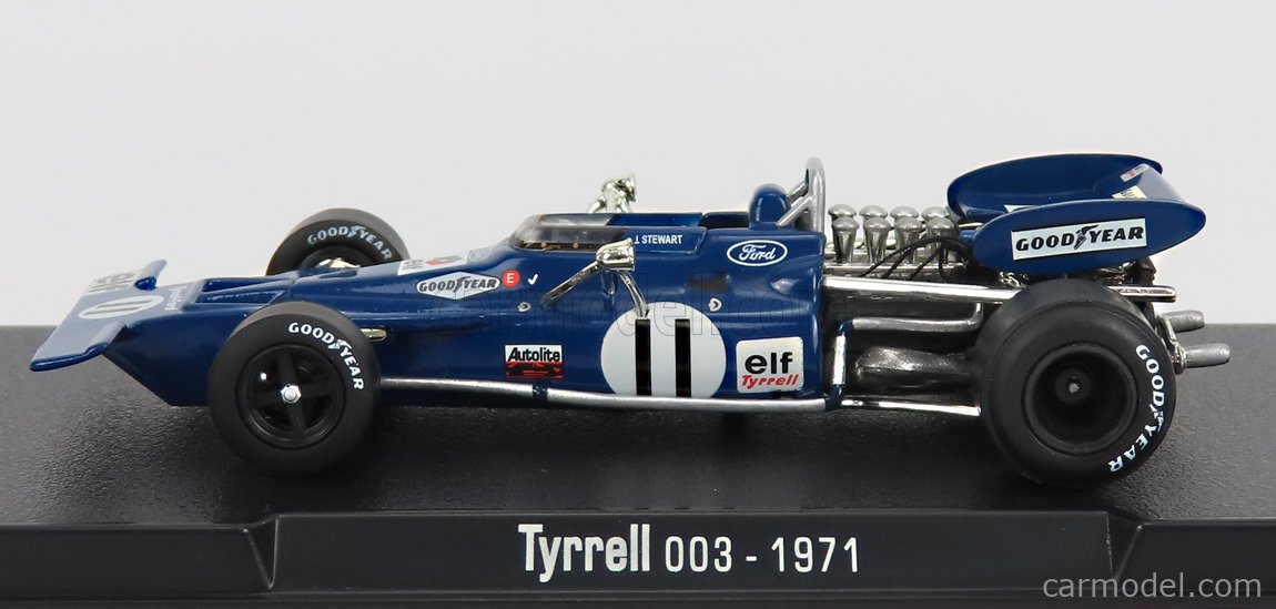 EDICOLA F1COL021 Escala 1/43 | TYRRELL F1 003 N 11 WORLD CHAMPION ...