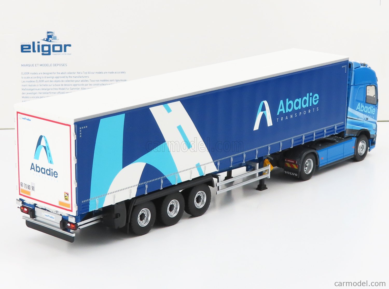 ELIGOR 117541 Scale 1/43 | VOLVO FH4 500 TRUCK TELONATO ABADIE ...