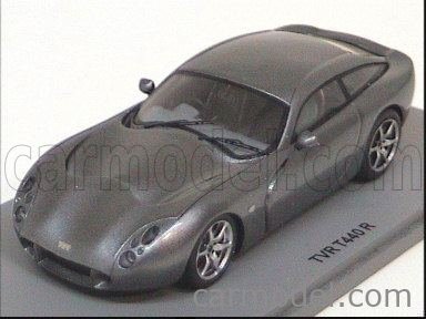 SPARK-MODEL S0217 Scale 1/43 | TVR T440R 2002 GREY MET