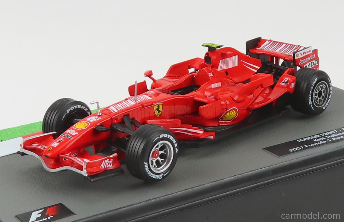 EDICOLA FORMULA1AUTOCOL023 Escala 1/43 | FERRARI F1 F2007 N 6 WORLD CHAMPION AUSTRALIAN GP 2007 ...
