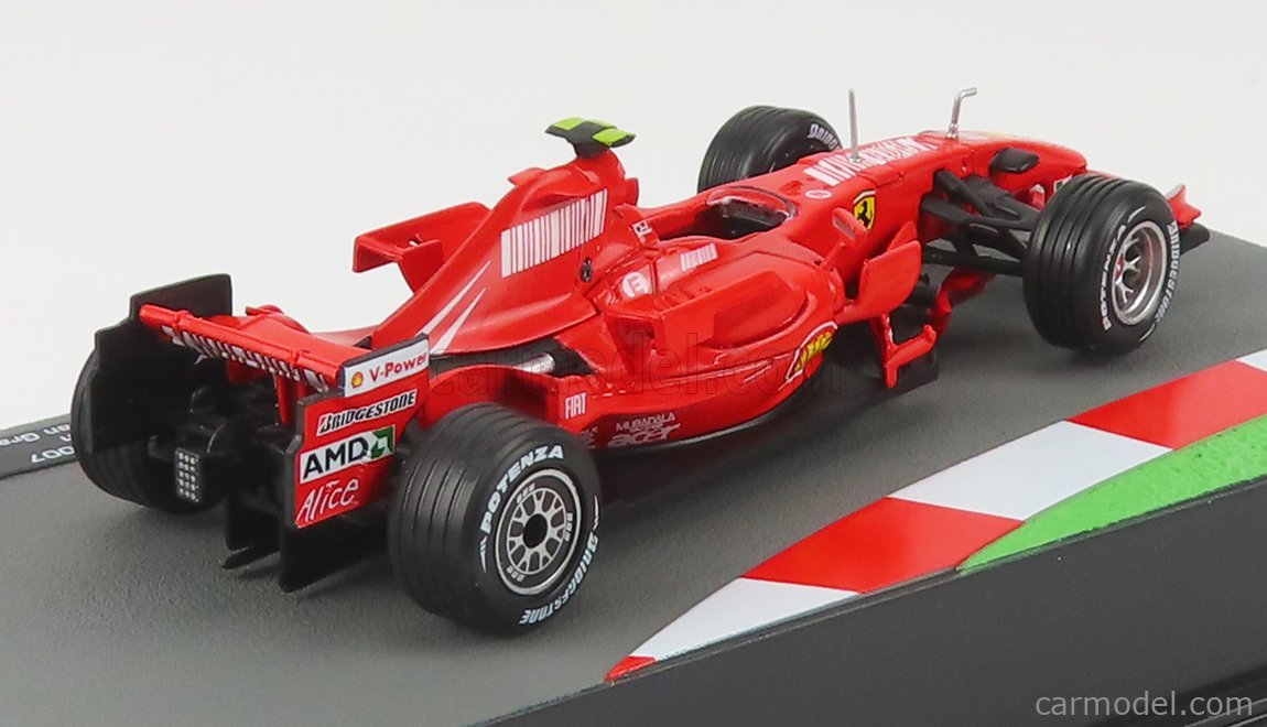 EDICOLA FORMULA1AUTOCOL023 Escala 1/43 | FERRARI F1 F2007 N 6 WORLD CHAMPION AUSTRALIAN GP 2007 ...