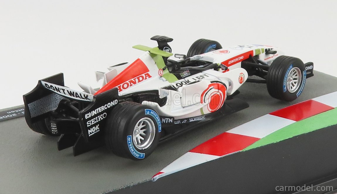 EDICOLA FORMULA1AUTOCOL068 Scale 1/43 | BAR F1 RA106 HONDA N 12 SEASON ...