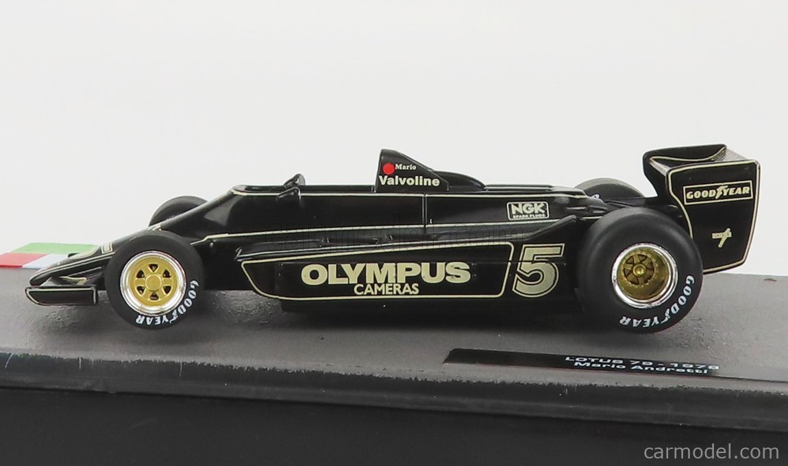EDICOLA FORMULA1AUTOCOL000 Scale 1/43 | LOTUS F1 FORD 79 N 5 WORLD CHAMPION SEASON 1978 MARIO ...