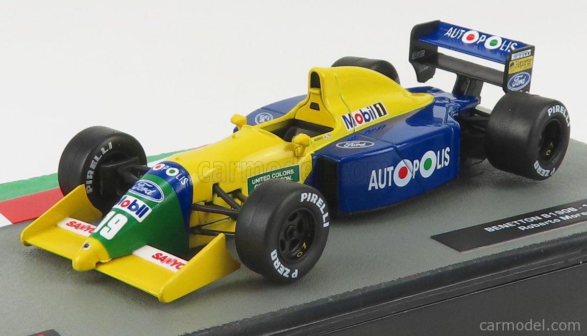 EDICOLA F1THECARCOLL037 Scale 1/43 | BENETTON F1 FORD B190B N 19 SEASON ...