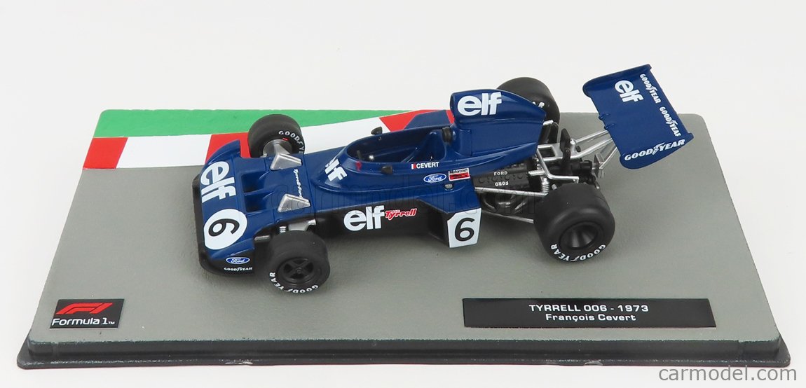 EDICOLA F1THECARCOLL055 Scale 1/43 | TYRRELL F1 006 TEAM ELF TYRREL N 6 ...