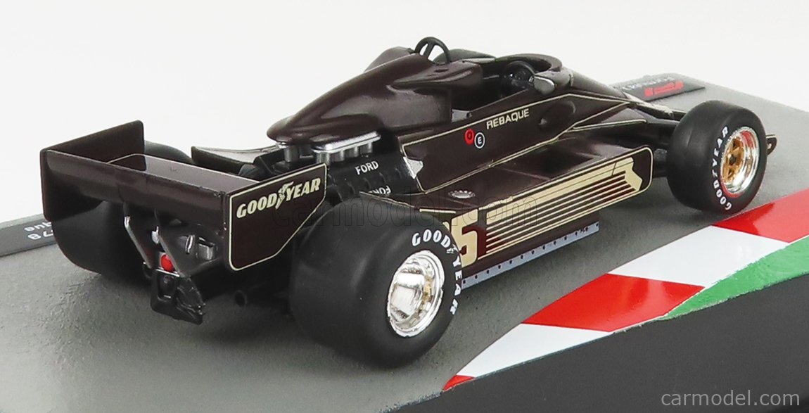 EDICOLA F1THECARCOLL074 Escala 1/43 | LOTUS F1 78 N 25 SEASON 1978 HECTOR REBAQUE BROWN