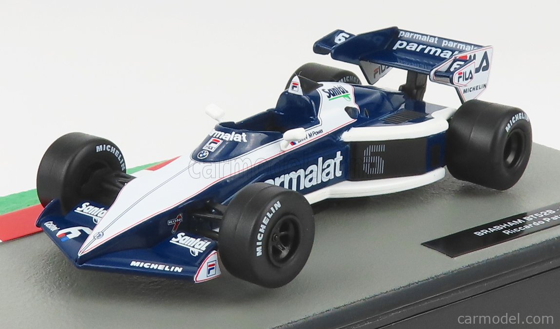 EDICOLA F1THECARCOLL084 Scale 1/43 | BRABHAM F1 BT52B PARMALAT N 6 ...