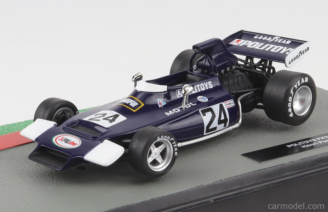 EDICOLA F1THECARCOLL100 Escala 1/43 | POLITOYS F1 FX3 N 24 SEASON 1972 ...