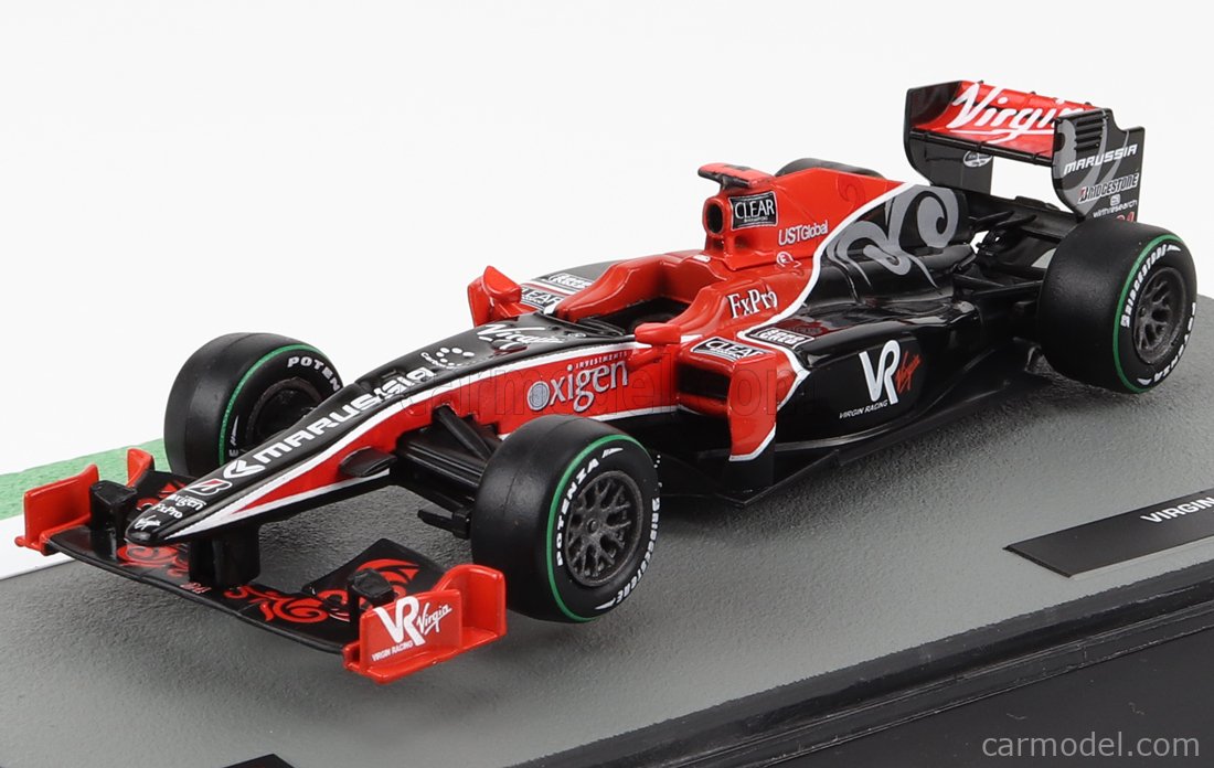 EDICOLA F1THECARCOLL121 Scale 1/43 | VIRGIN RACING F1 VR-01 N 24 SEASON ...