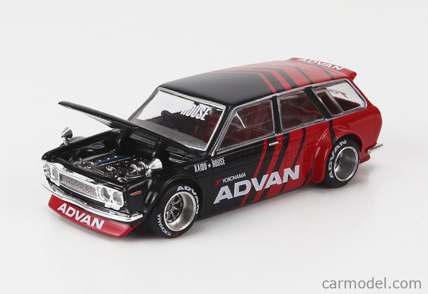 MINI-GT KHMG033 Scale 1/64 | DATSUN 510 KAIDO HOUSE SW STATION WAGON ...