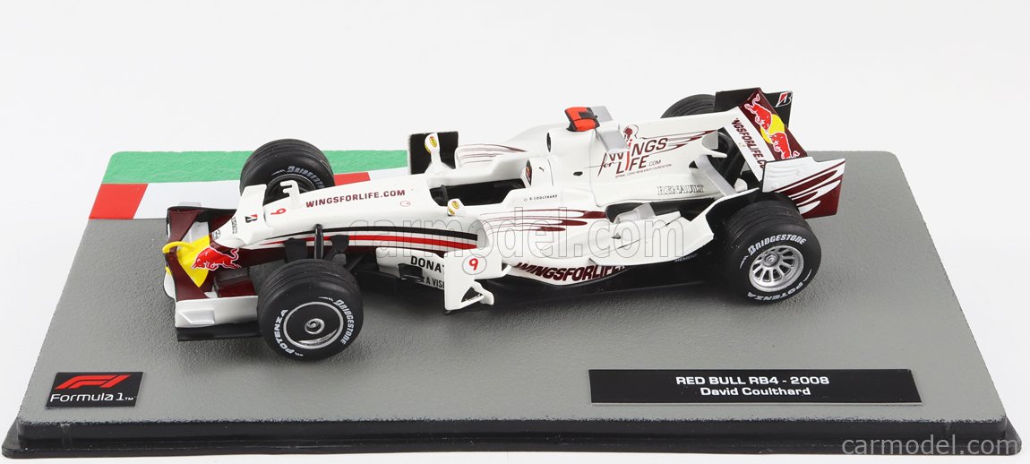 EDICOLA F1THECARCOLL132 Scale 1/43 | RED BULL F1 RB4 N 9 SEASON 2008 ...