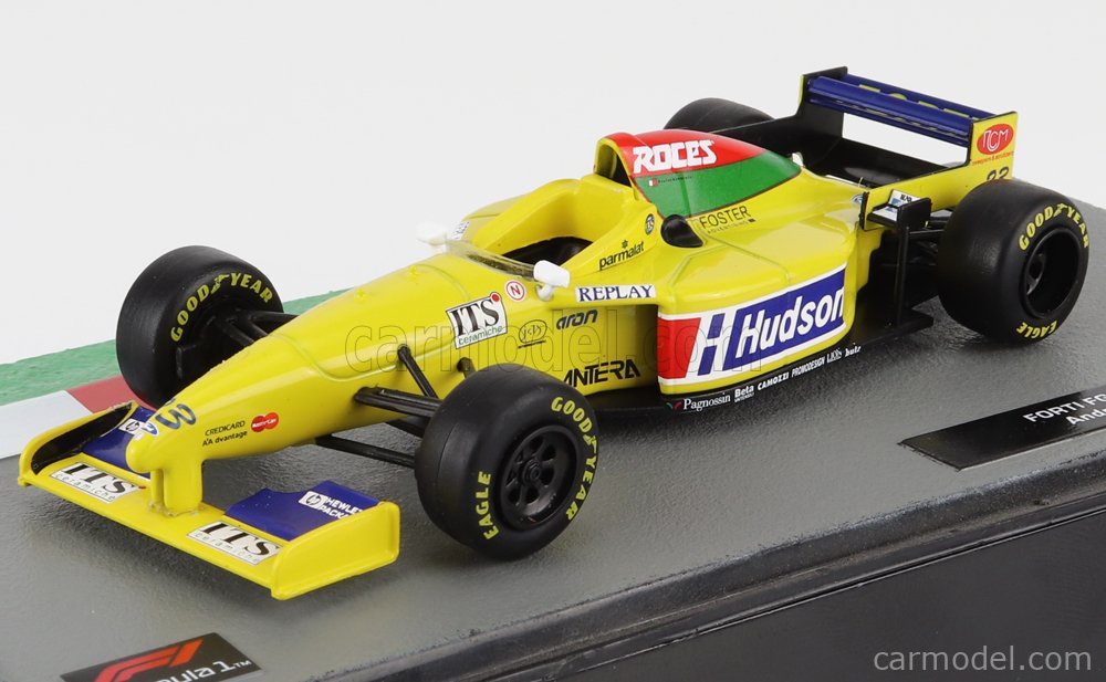 EDICOLA F1THECARCOLL140 Scale 1/43 | FORTI F1 FG03 FORD TEAM FORTI ...
