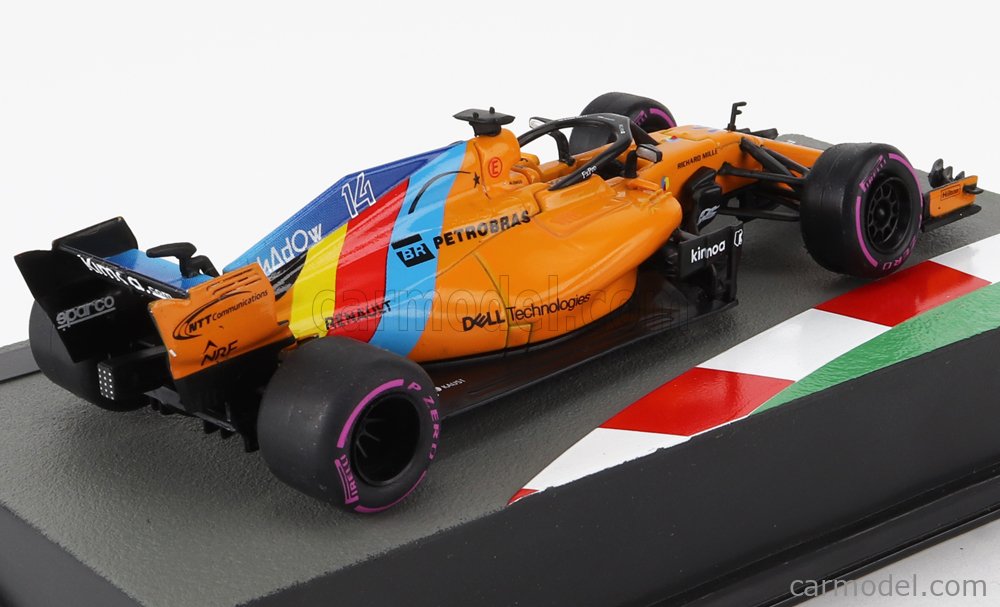 EDICOLA F1THECARCOLL146 Scale 1/43 | McLAREN F1 MCL33 TEAM MCLAREN F1 N 14 SEASON 2018 FERNANDO ...