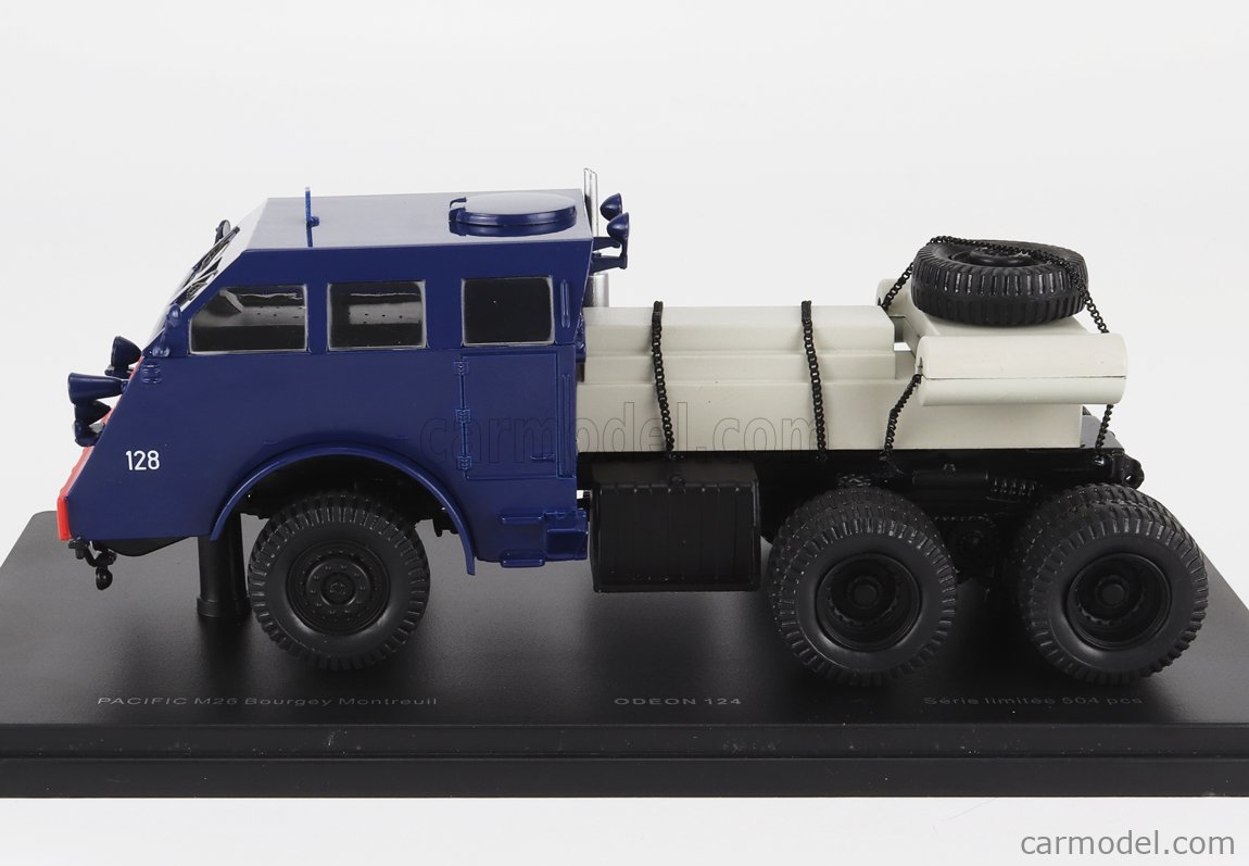 ODEON ODEON124 Scale 1/43 | PACIFIC TANK M26 TRACTOR TRUCK 3-ASSI ...