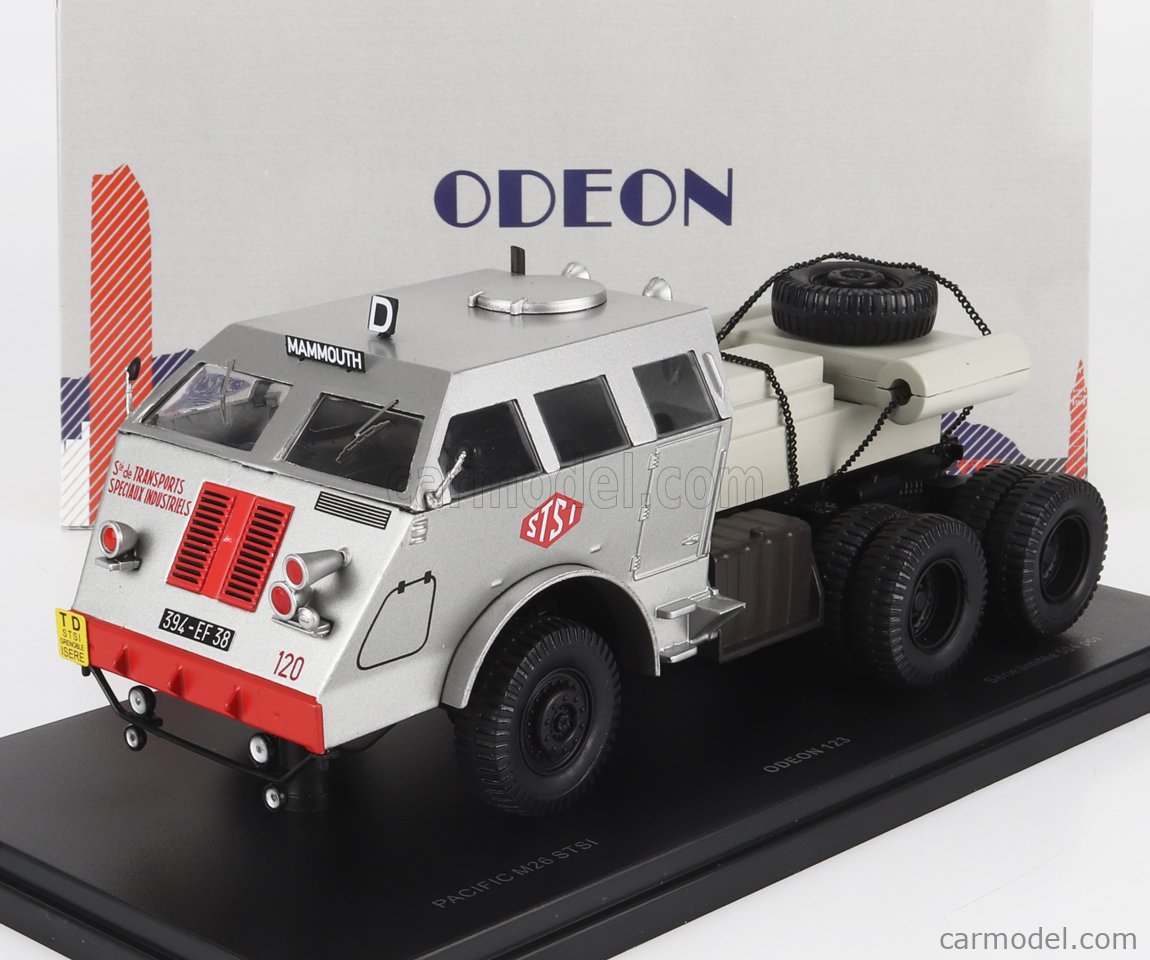 ODEON ODEON123 Scale 1/43 | PACIFIC TANK M26 TRACTOR TRUCK 3-ASSI STSI ...