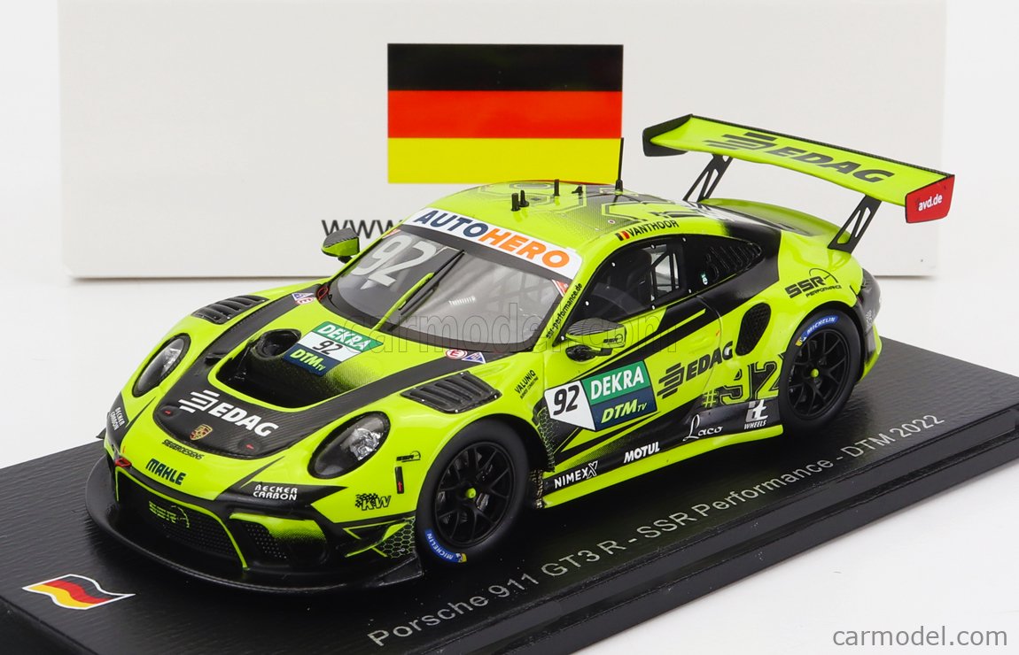 SPARK-MODEL SG875 Scale 1/43 | PORSCHE 911 991-2 GT3 R TEAM SSR ...