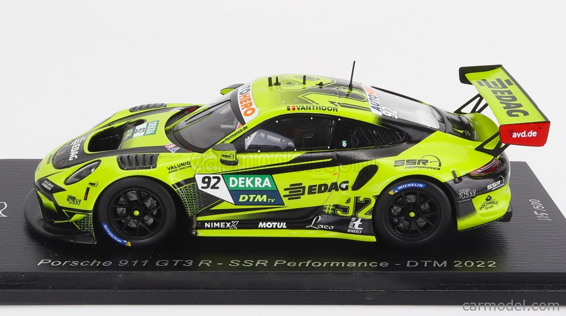 SPARK-MODEL SG875 Scale 1/43 | PORSCHE 911 991-2 GT3 R TEAM SSR ...