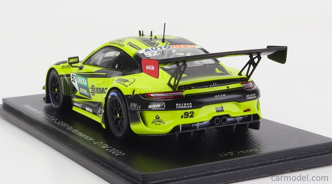 SPARK-MODEL SG875 Scale 1/43 | PORSCHE 911 991-2 GT3 R TEAM SSR ...