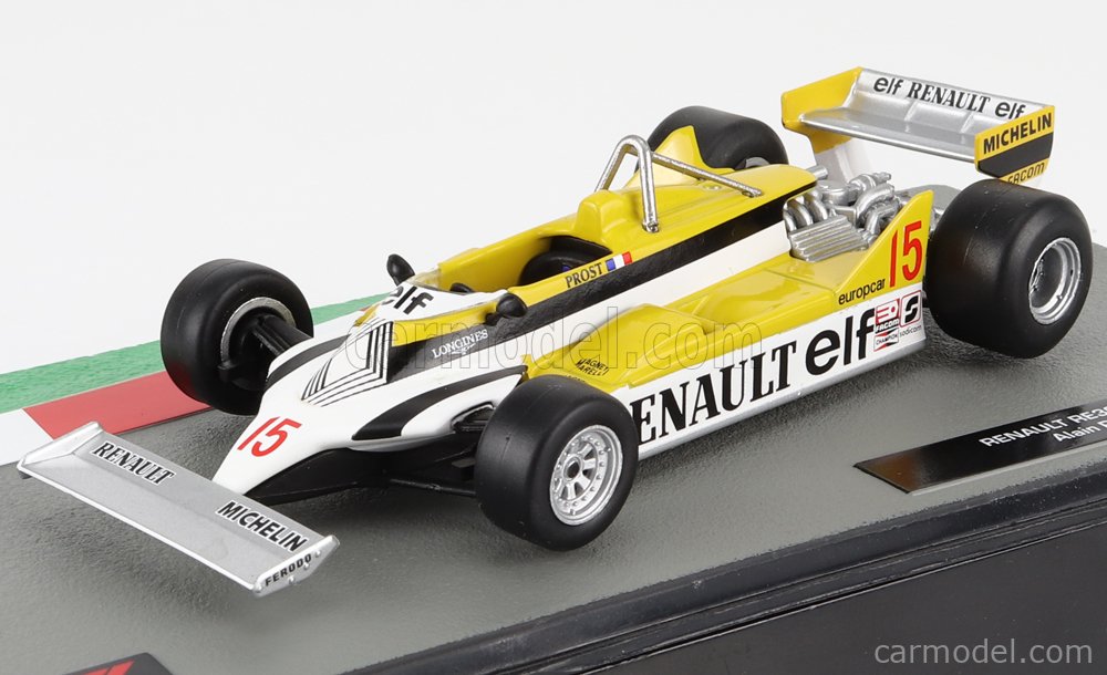 EDICOLA F1THECARCOLL148 Scale 1/43 | RENAULT F1 RE30 N 15 SEASON 1981 ...