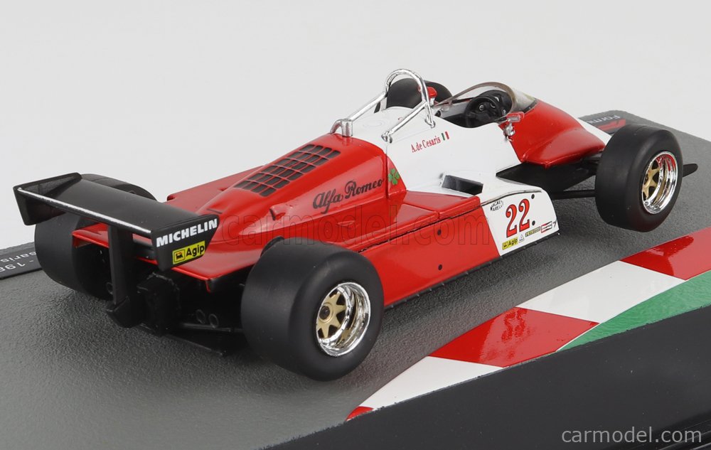 EDICOLA F1THECARCOLL157 Scale 1/43 | ALFA ROMEO F1 182 N 22 SEASON 1982 ...