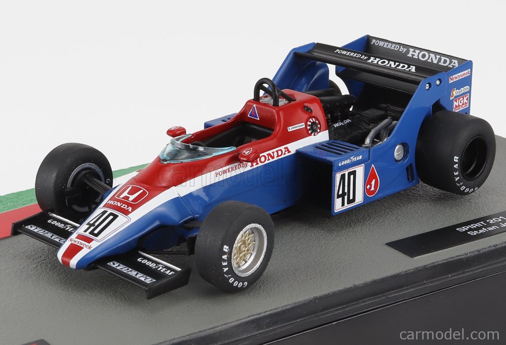 EDICOLA F1THECARCOLL160 Echelle 1/43 | SPIRIT F1 201 HONDA N 40 SEASON ...