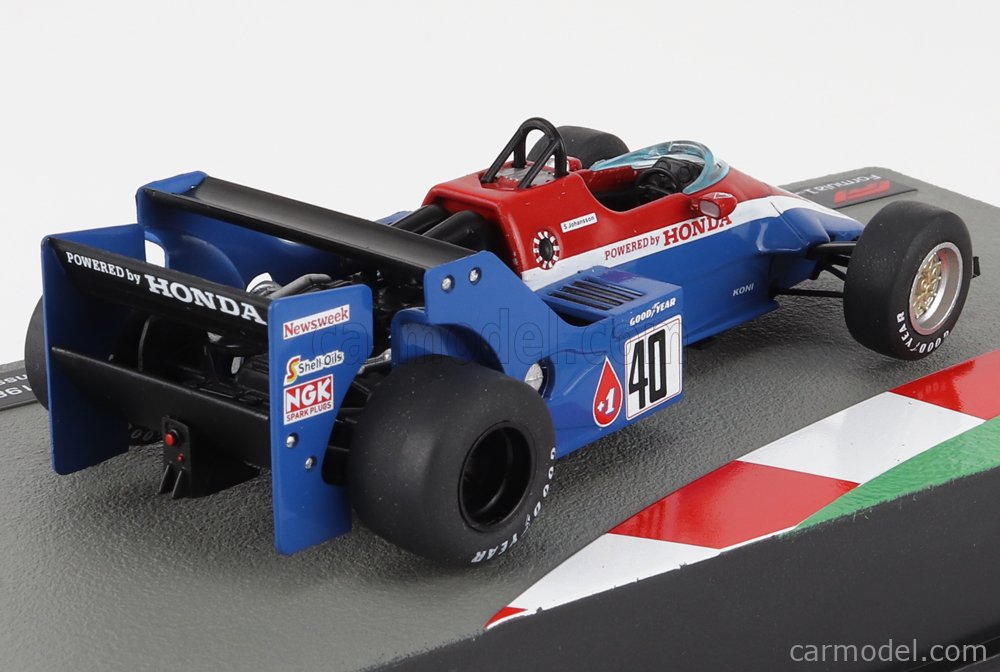 EDICOLA F1THECARCOLL160 Scale 1/43 | SPIRIT F1 201 HONDA N 40 SEASON ...