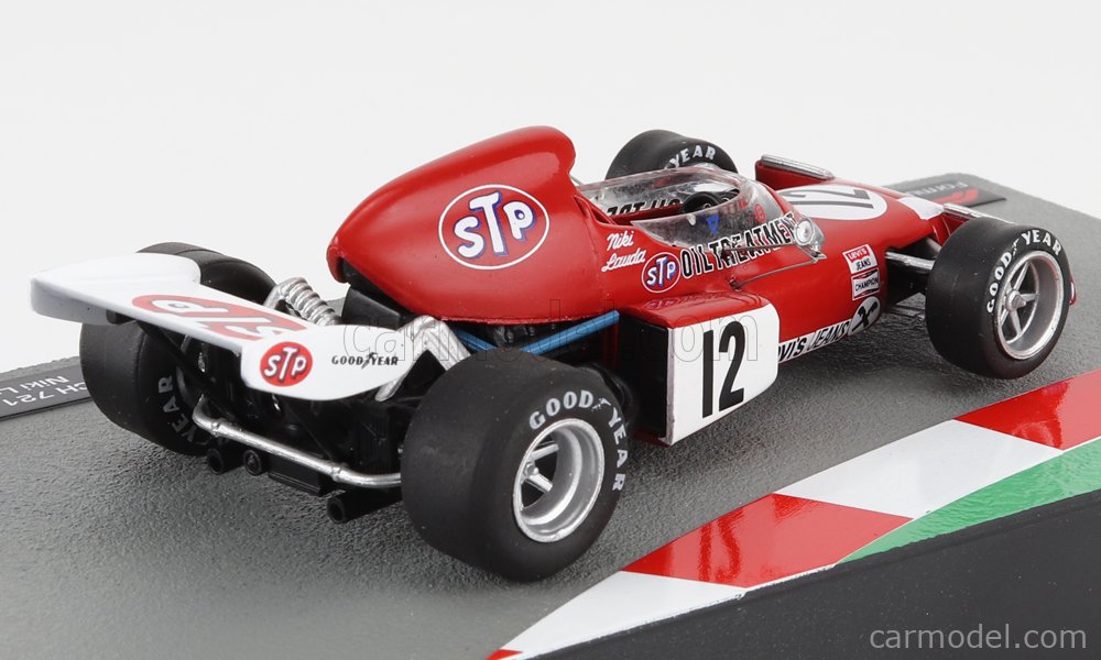 EDICOLA F1THECARCOLL163 Scale 1/43 | MARCH F1 721X STP N 12 SEASON 1972 ...