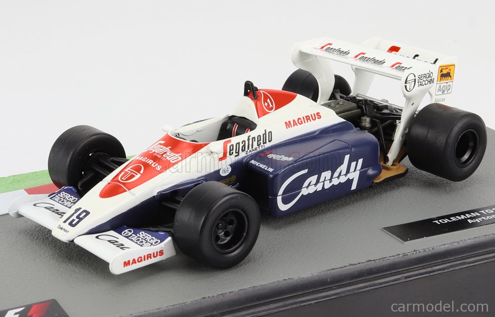 EDICOLA FORMULA1AUTOCOL083 Escala 1/43 | TOLEMAN F1 TG184 HART TURBO N ...