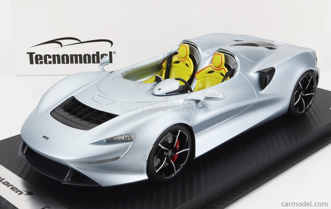 TECNOMODEL T18-EX09F Scale 1/18 | McLAREN ELVA 2020 ICE SILVER