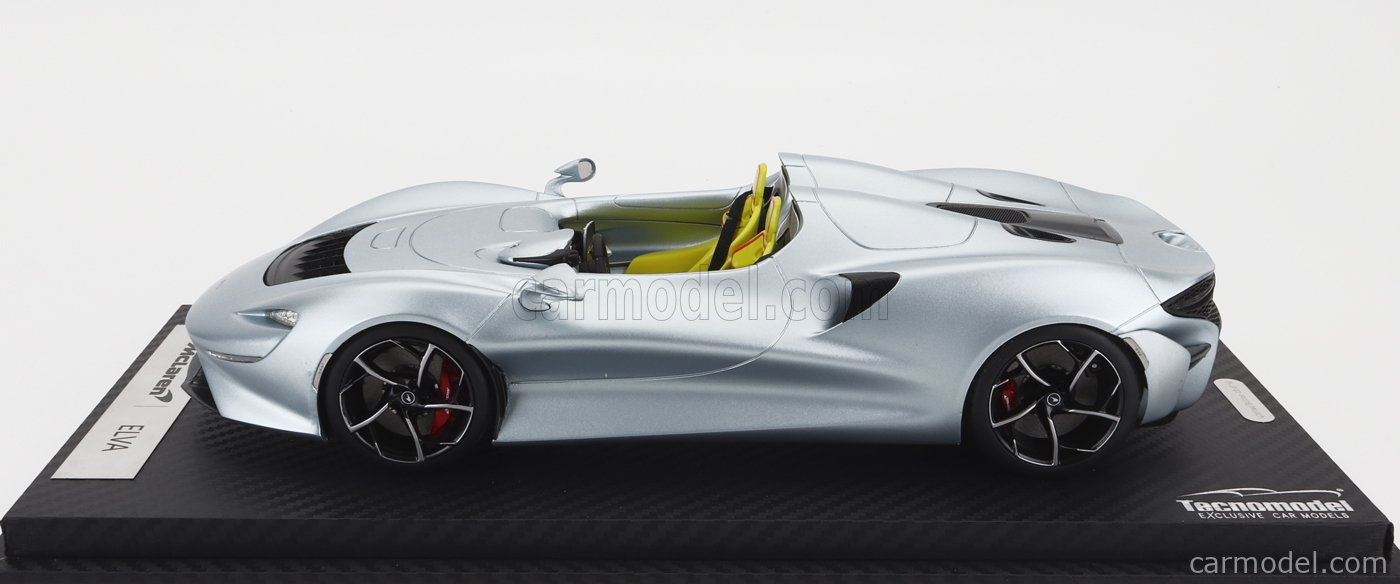 TECNOMODEL T18-EX09F Scale 1/18 | McLAREN ELVA 2020 ICE SILVER