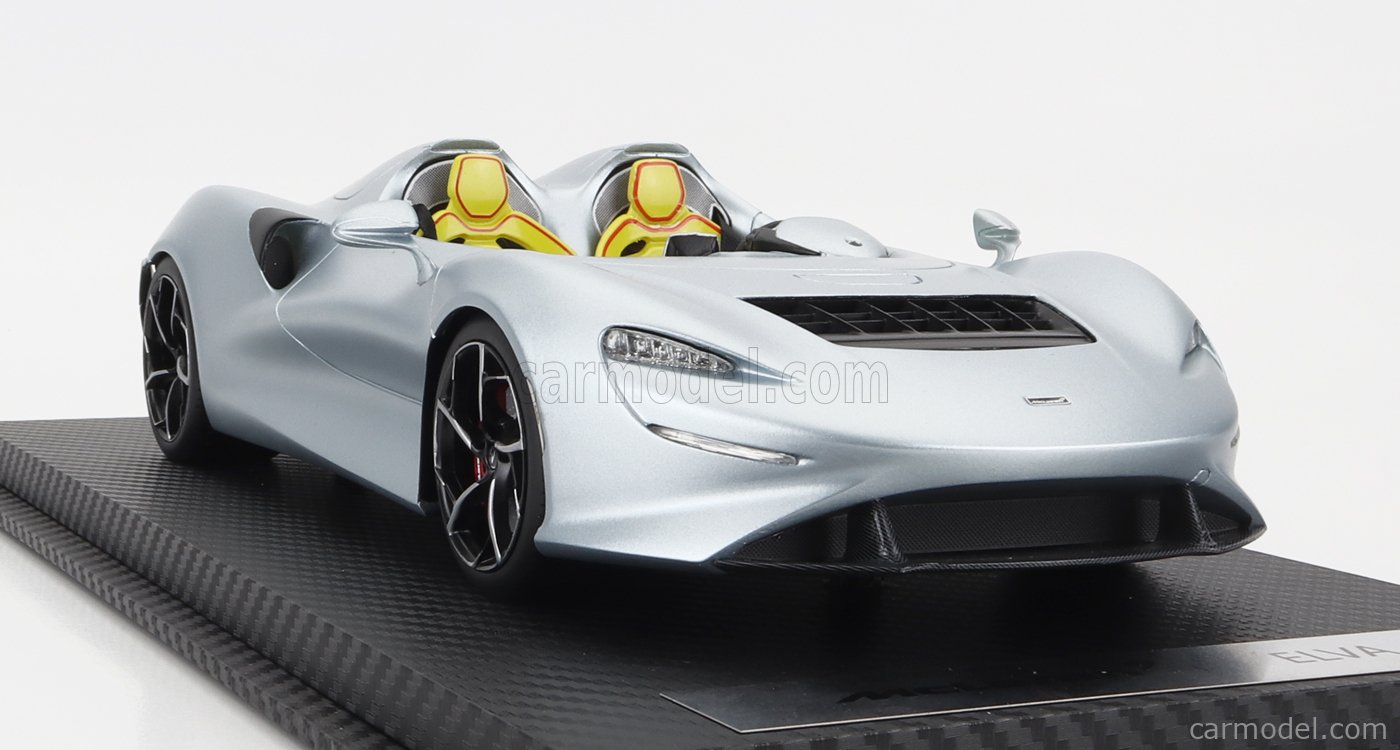 TECNOMODEL T18-EX09F Scale 1/18 | McLAREN ELVA 2020 ICE SILVER