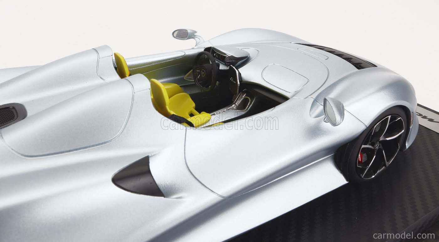 TECNOMODEL T18-EX09F Scale 1/18 | McLAREN ELVA 2020 ICE SILVER