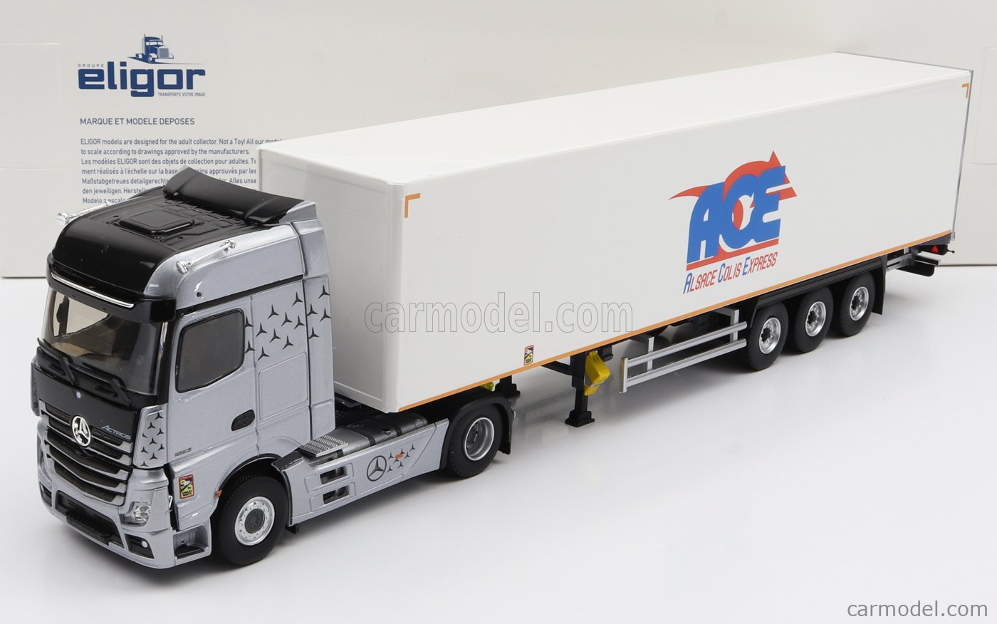 ELIGOR 117630 Scale 1/43 | MERCEDES BENZ ACTROS 5 1853 TRUCK CASSONATO ...