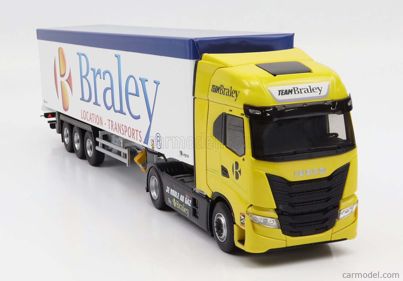 ELIGOR 117556 Scale 1/43 | IVECO FIAT S-WAY 570 TRUCK CASSONATO BRALEY ...