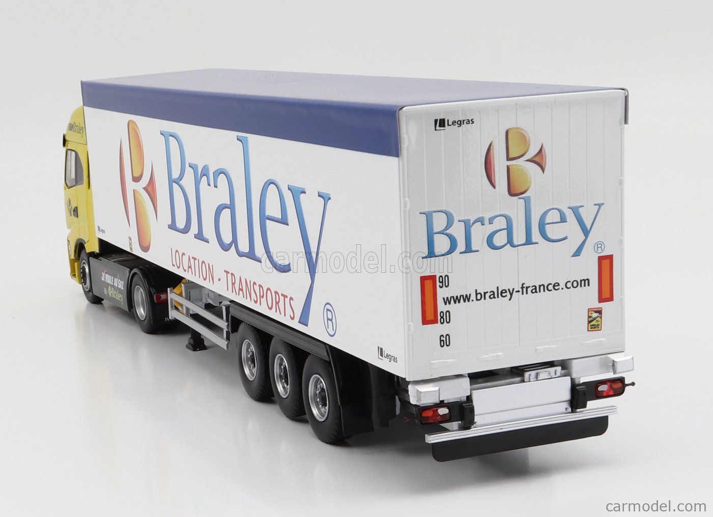 ELIGOR 117556 Scale 1/43 | IVECO FIAT S-WAY 570 TRUCK CASSONATO BRALEY ...