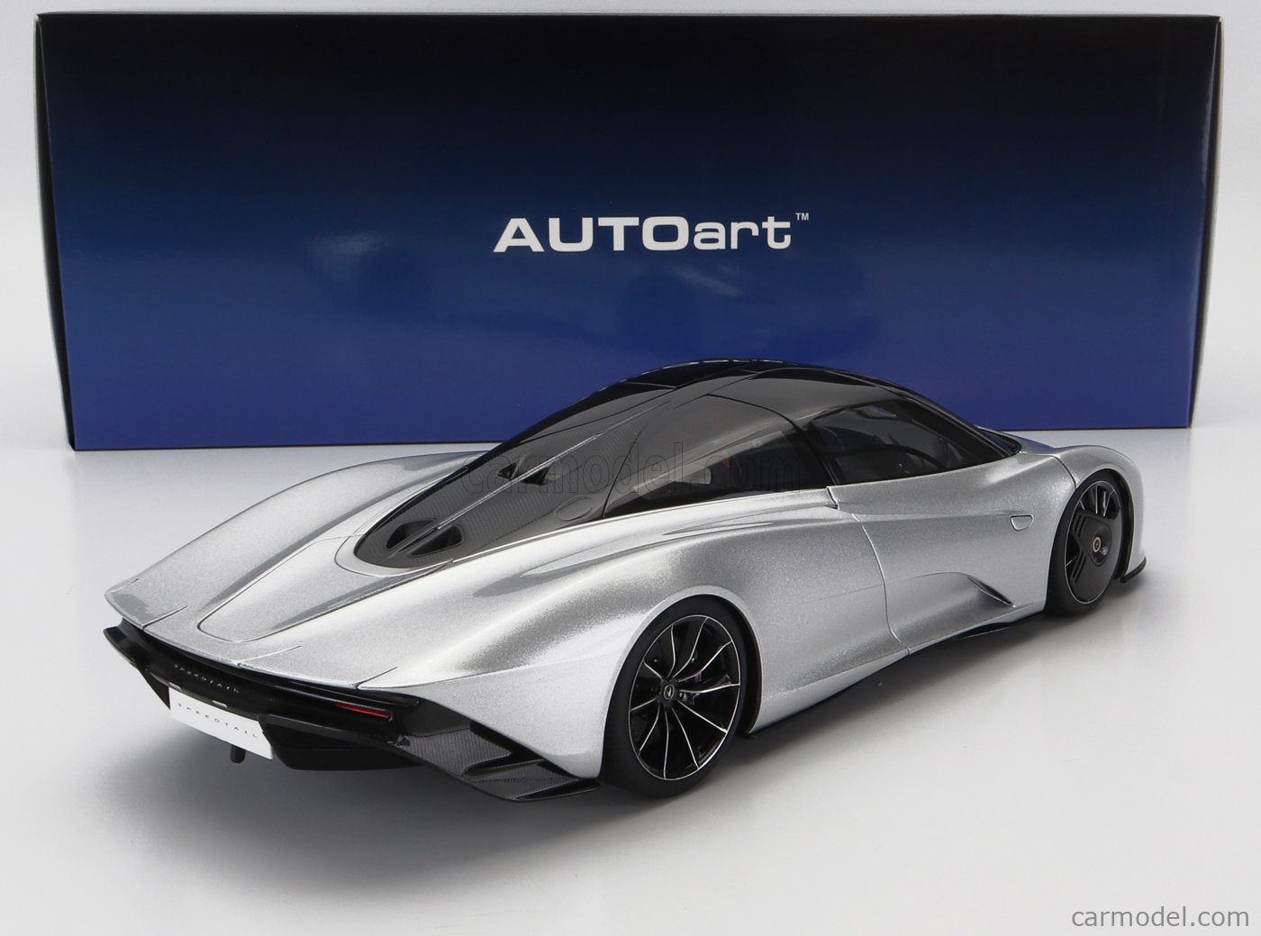 AUTOART 76090 Scale 1/18 | McLAREN SPEEDTAIL 2020 SUPERNOVA SILVER