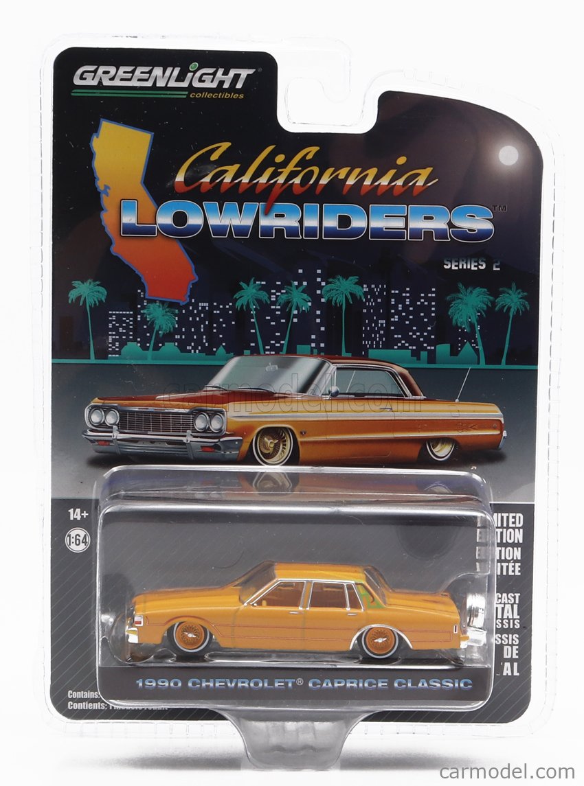 GREENLIGHT 63030F Scale 1/64 | CHEVROLET CAPRICE CLASSIC CUSTOM 1990 ...