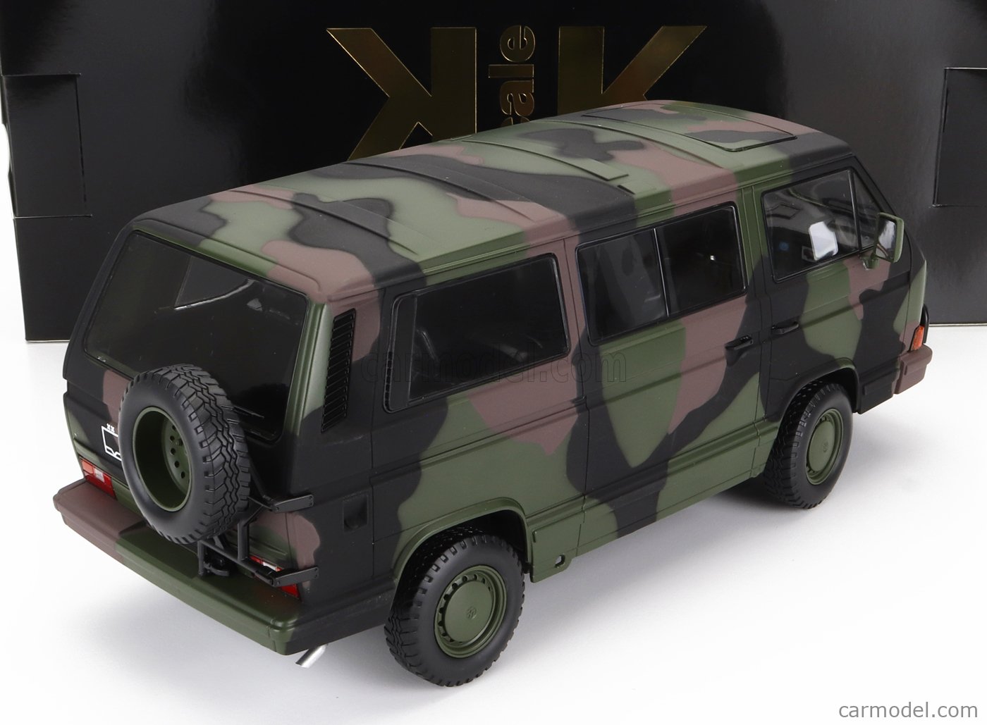 KK-SCALE KKDC180969 Scale 1/18 | VOLKSWAGEN T3 MINIBUS GERMAN ARMY 1987 ...