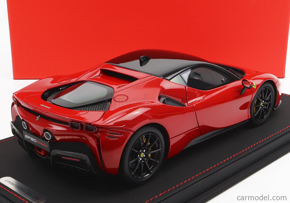 BBR-MODELS P18180A4-VET Scale 1/18 | FERRARI SF90 STRADALE HYBRID ...