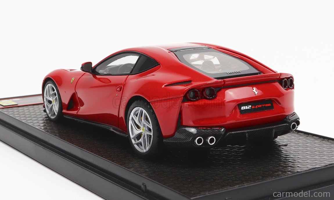 BBR-MODELS BBRC198G Scale 1/43 | FERRARI 812 SUPERFAST 2017 - SILVER ...